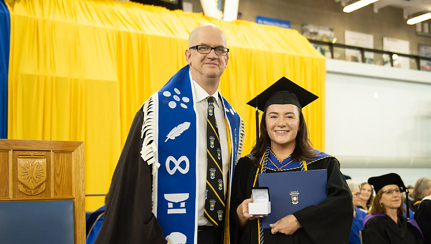 CJ Johnson (BHSc '24) — Faculty of Health Sciences Gold Medal