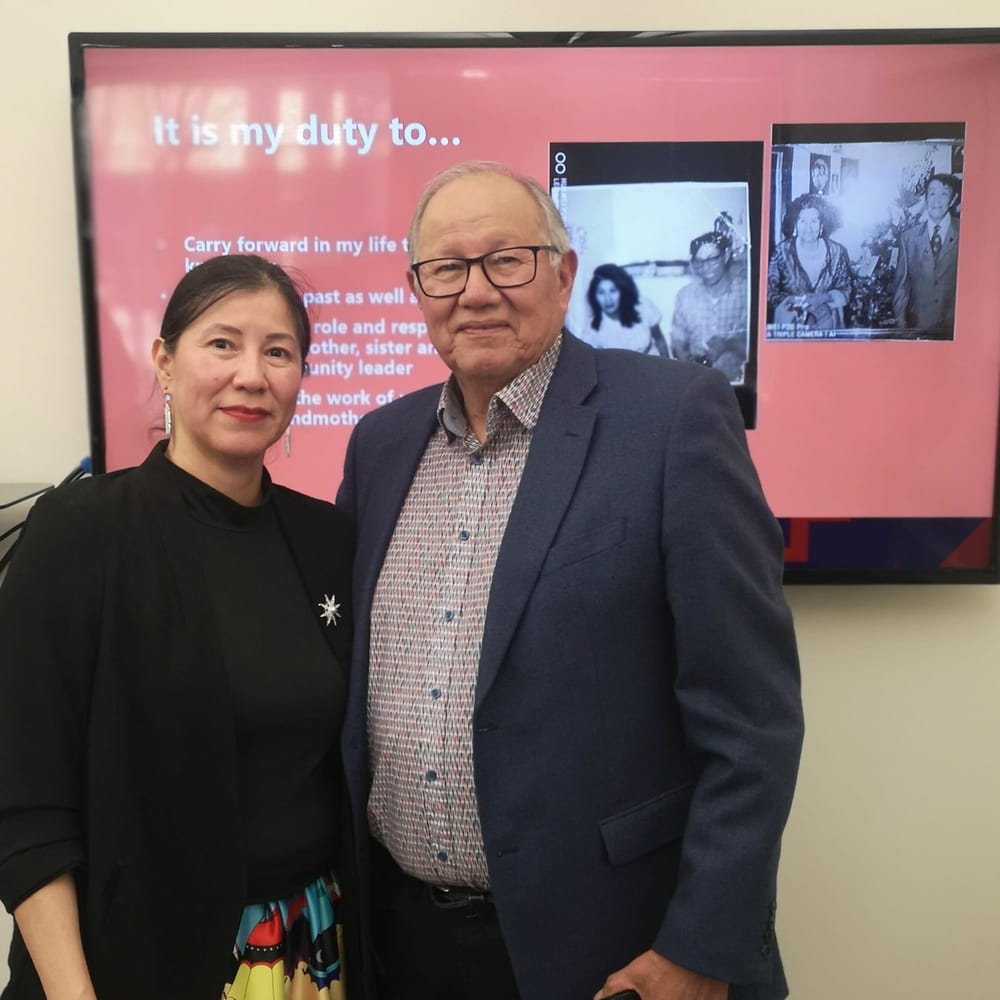 Shining Educational Leadership Graduate litspyaapainskiaki (Singing in the Wind), Irene Young Pine