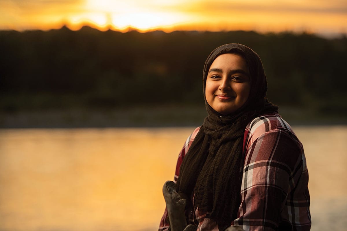 Zaynab is learning to prepare for life's uncertainties