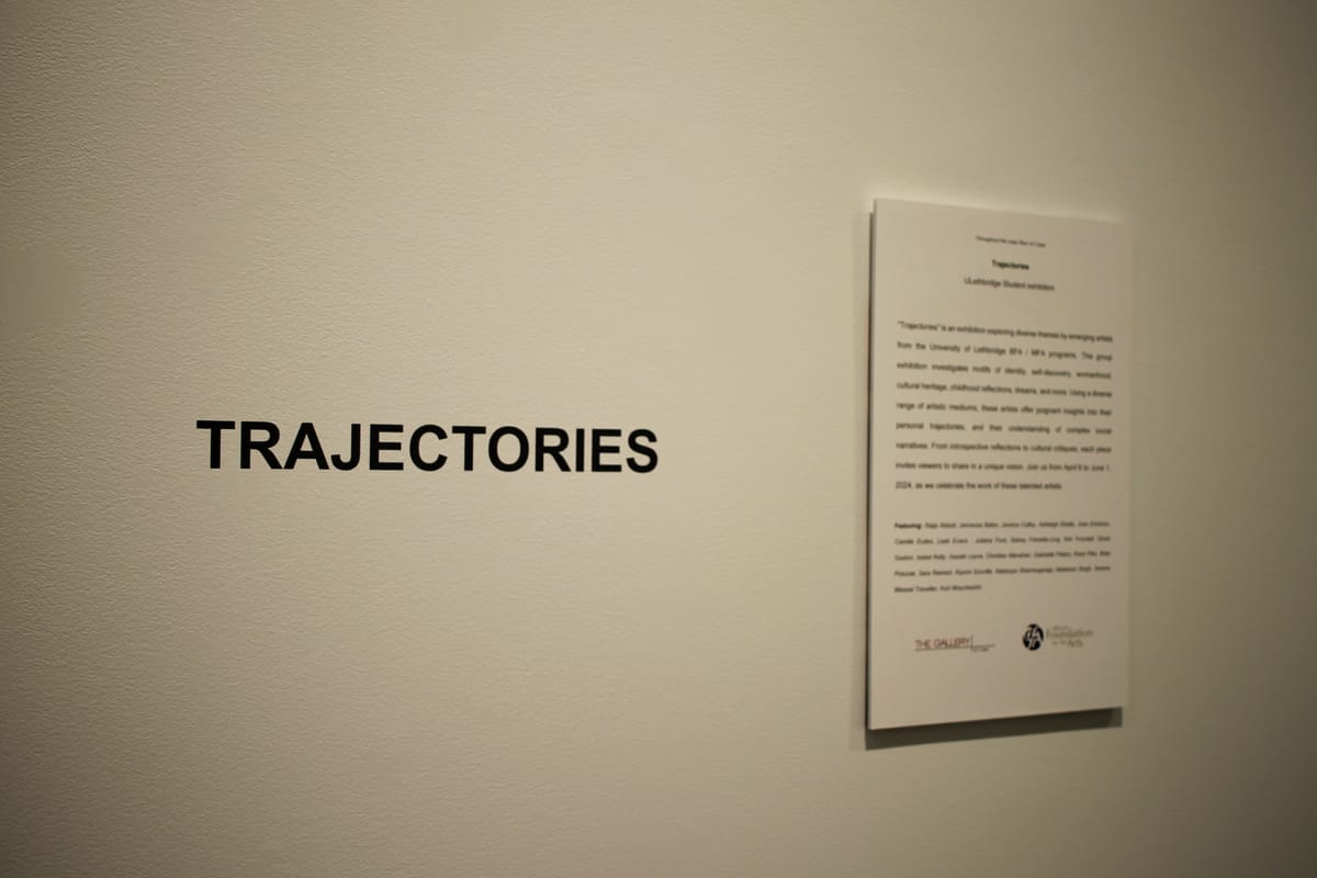 Trajectories, a student art exhibition, opens at Casa