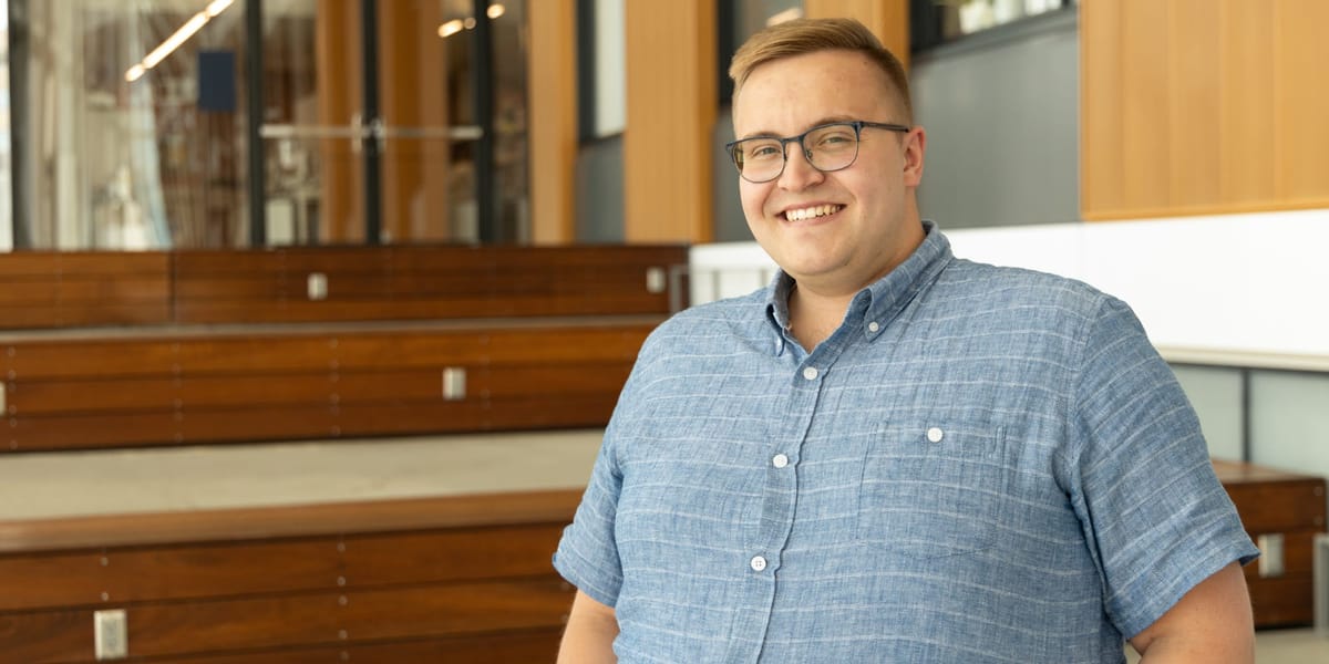 Shining Graduate Cameron Beazer