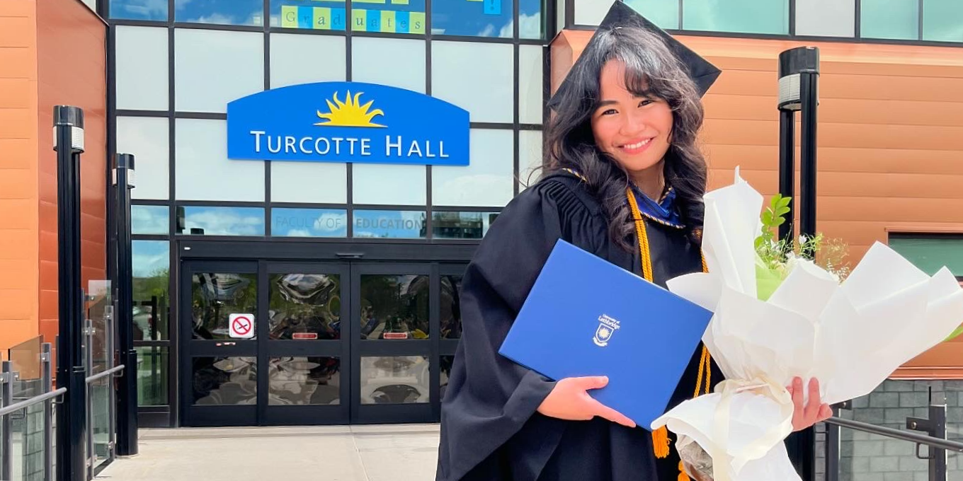 Faculty of Education graduate Kaye Bonto wants to encourage students ...