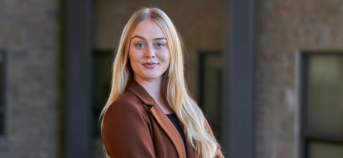 Dhillon School of Business Gold Medal Winner Ashley Pierson