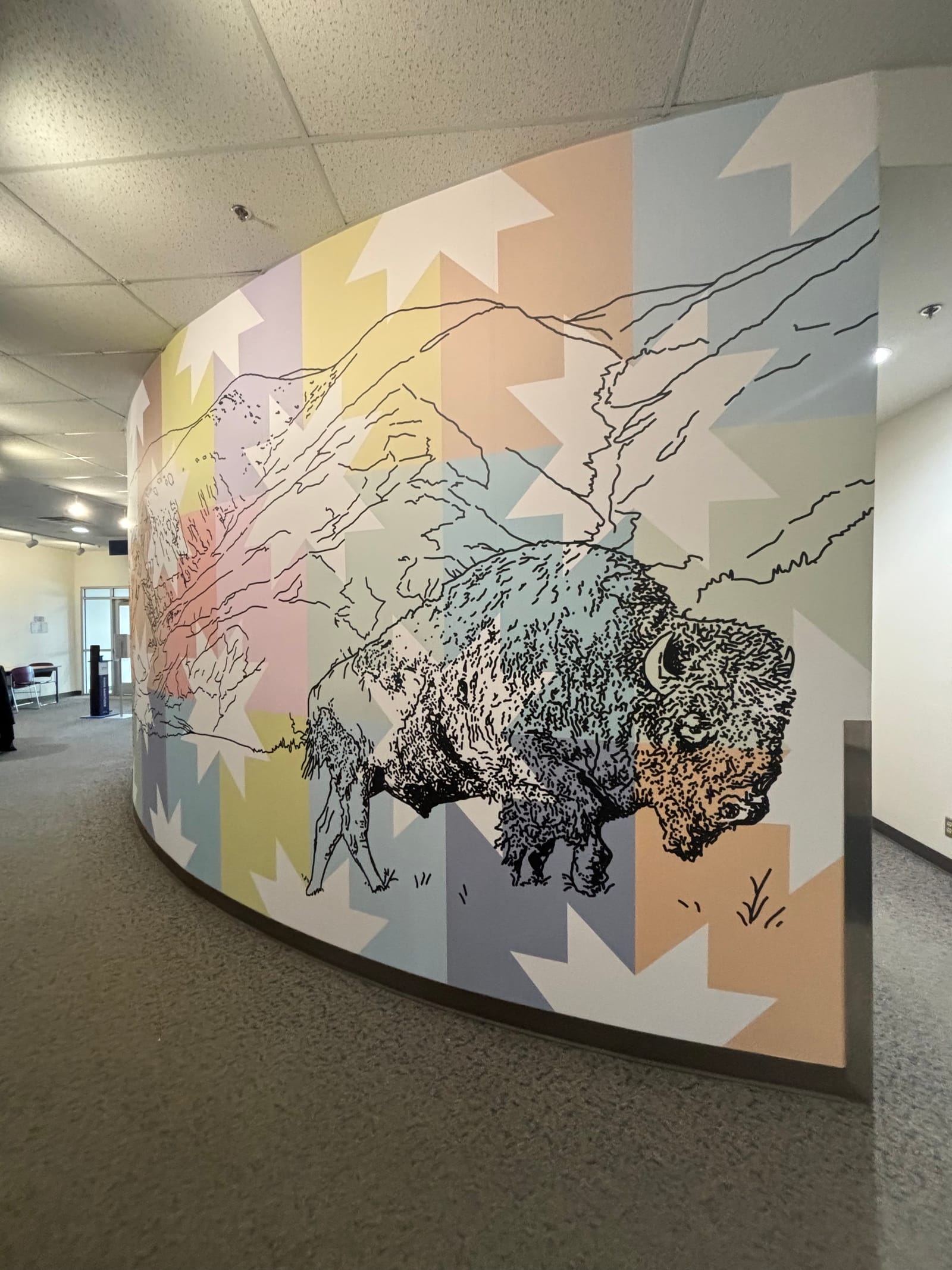 Alumna Laurel Scott’s (BFA - Art ’21) Anderson Hall mural reflects ...